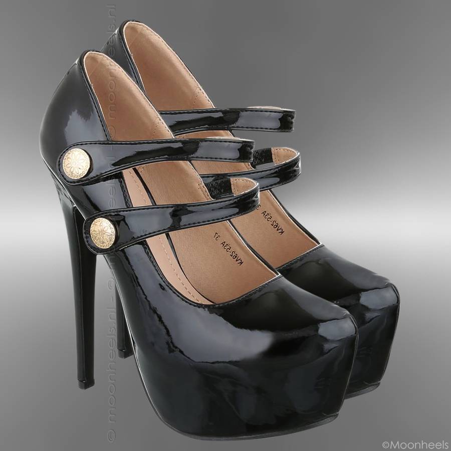 Need high heels black lacquer? Check out Moonheels - moonheels
