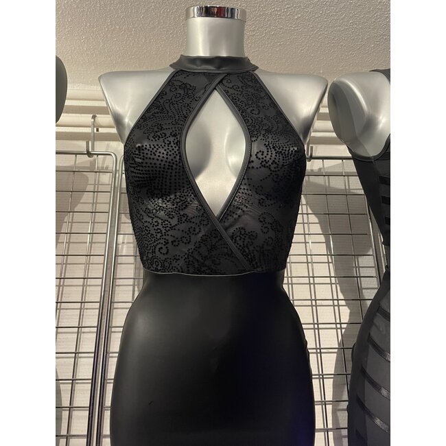 Wetlook dress "Tattuagio", handmade in Italy. Take a quick look at Moon ...