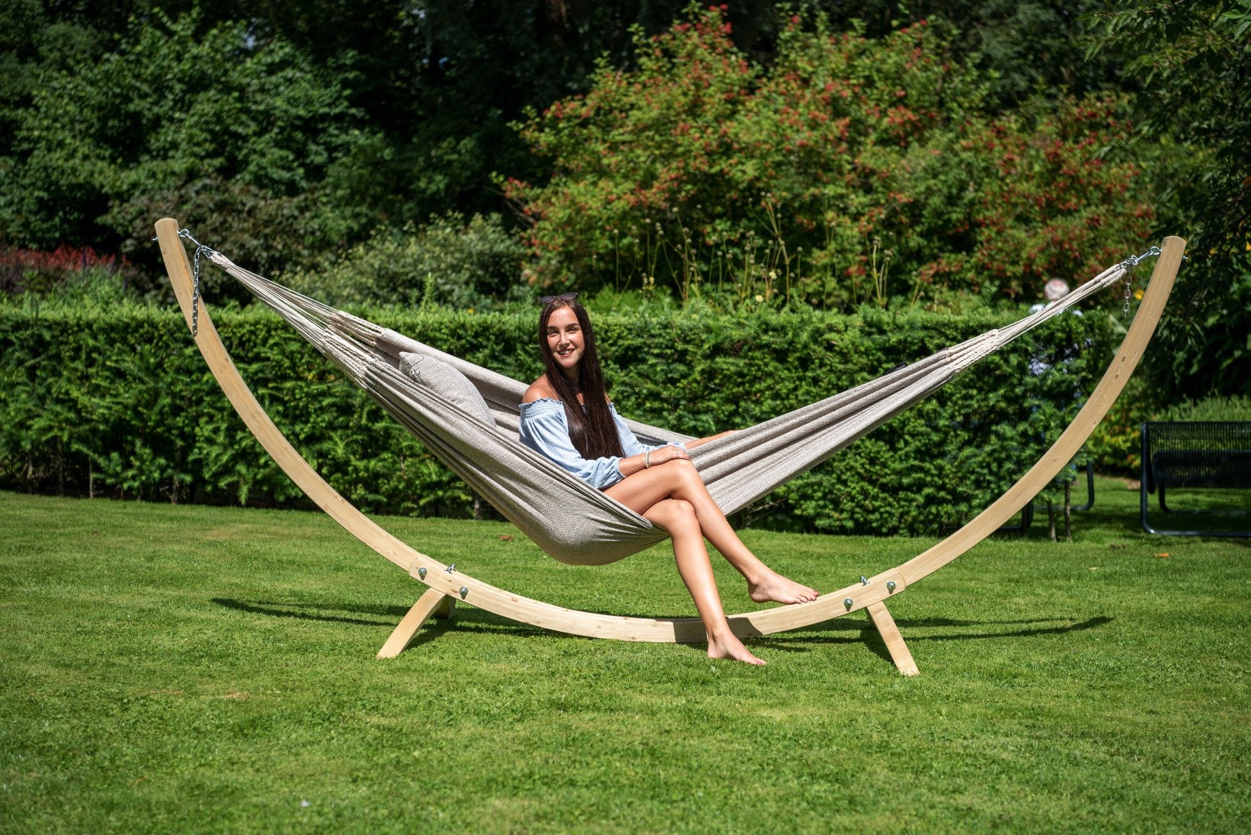 Hangmatstandaard 'Wood' | Nettenshop