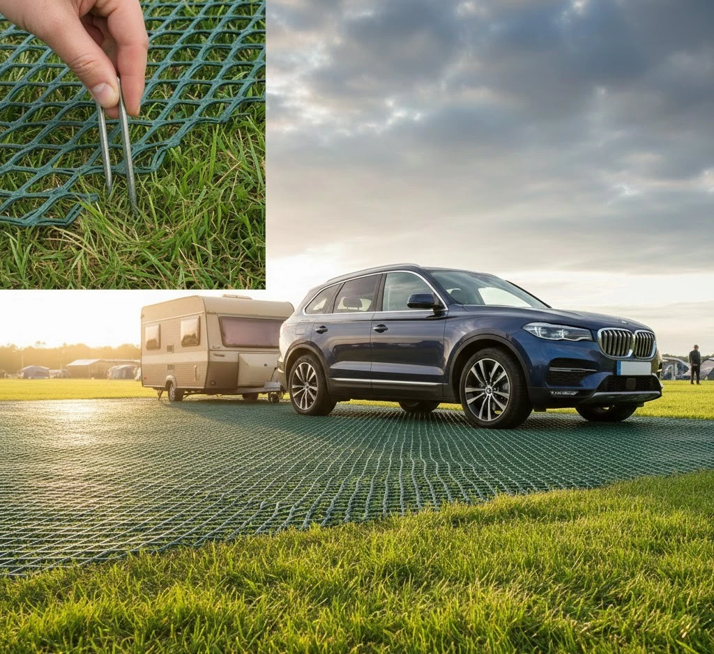 Grasbescherming: de oplossing voor je parkeerplaats, evenemententerrein ...