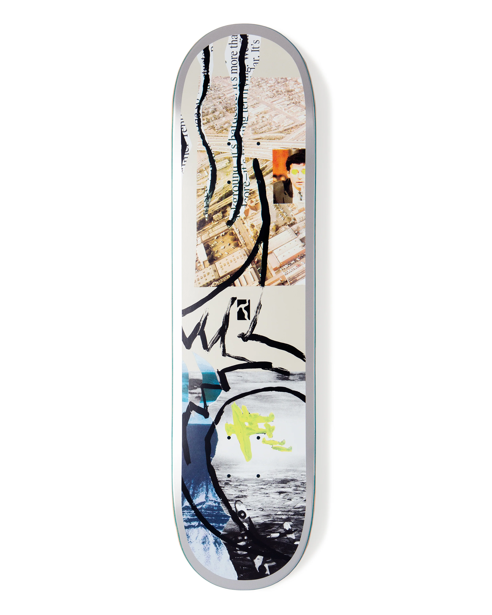 Poetic Collective Poetic Collective Green Plane Frame Deck 8.375 ...