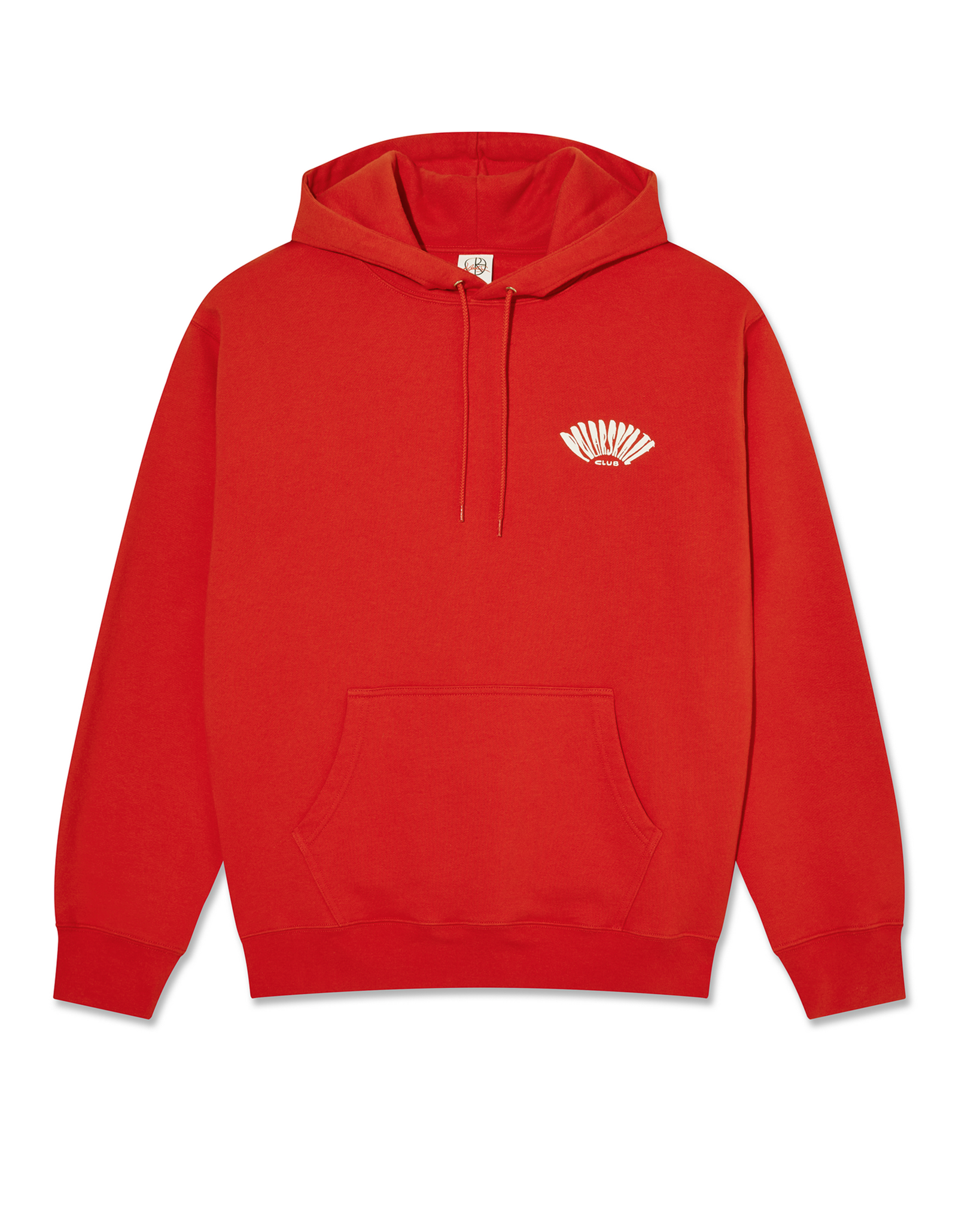 Polar Polar Skate Club Dave Hoodie - Red - Lockwood Skateshop & Avenue ...