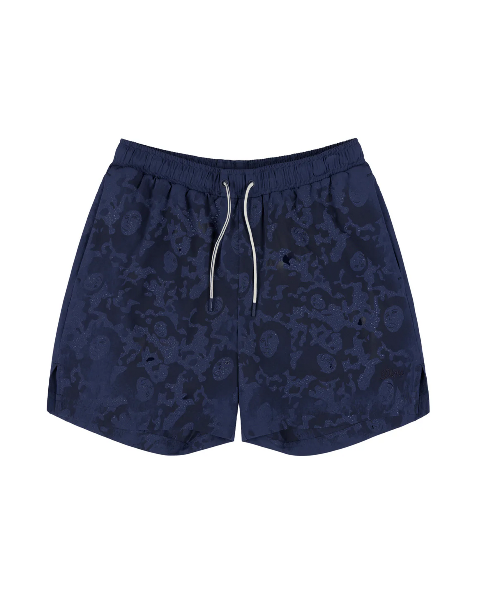 Dime Dime Secret Swim Shorts Navy - Lockwood Skateshop & Avenue Antwerp