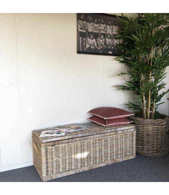 Grote rotan mand - 130x47xH45 cm - Sweet Living Shop