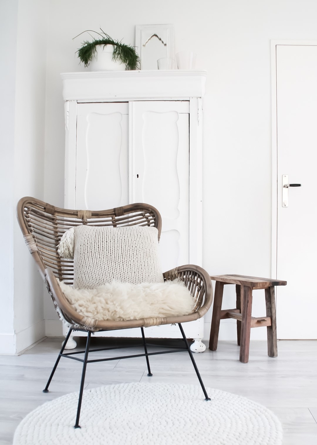 Rotan Vlinderstoel - 70x76x90 cm - Sweet Living Shop