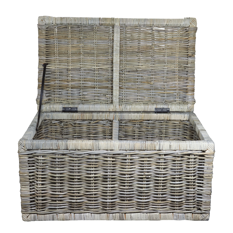 Grote Rotan mand Met Deksel - Sweet Living Shop