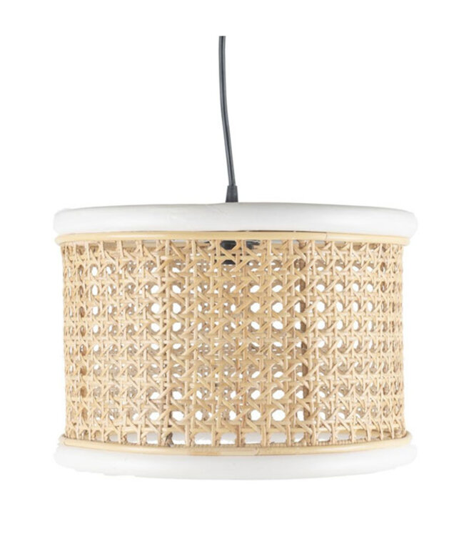 Rotan Hanglamp Webbing - Ø40xH25 cm - Sweet Living Shop