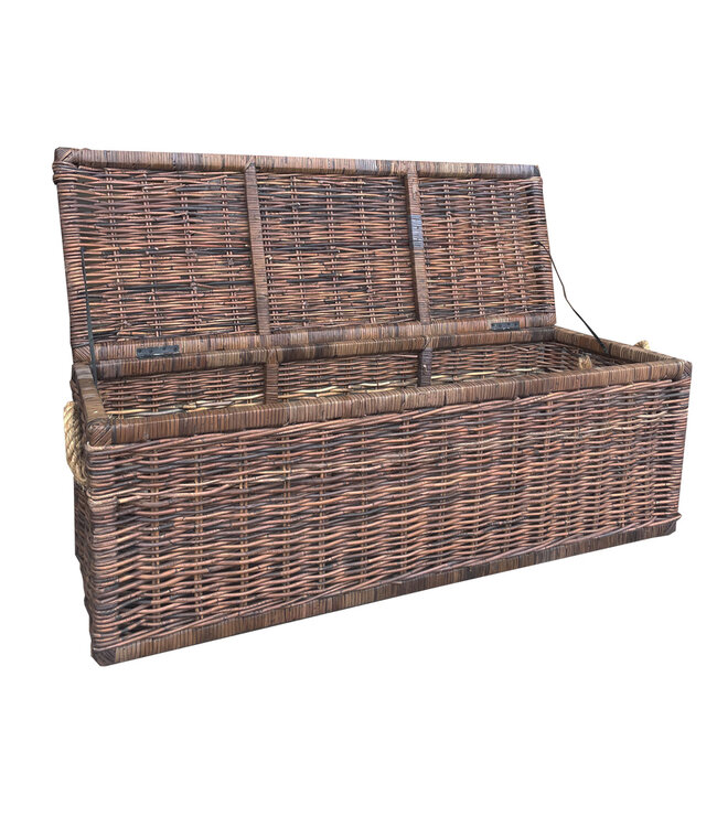 Grote rieten opbergmand - 130x47x47 cm - Sweet Living Shop