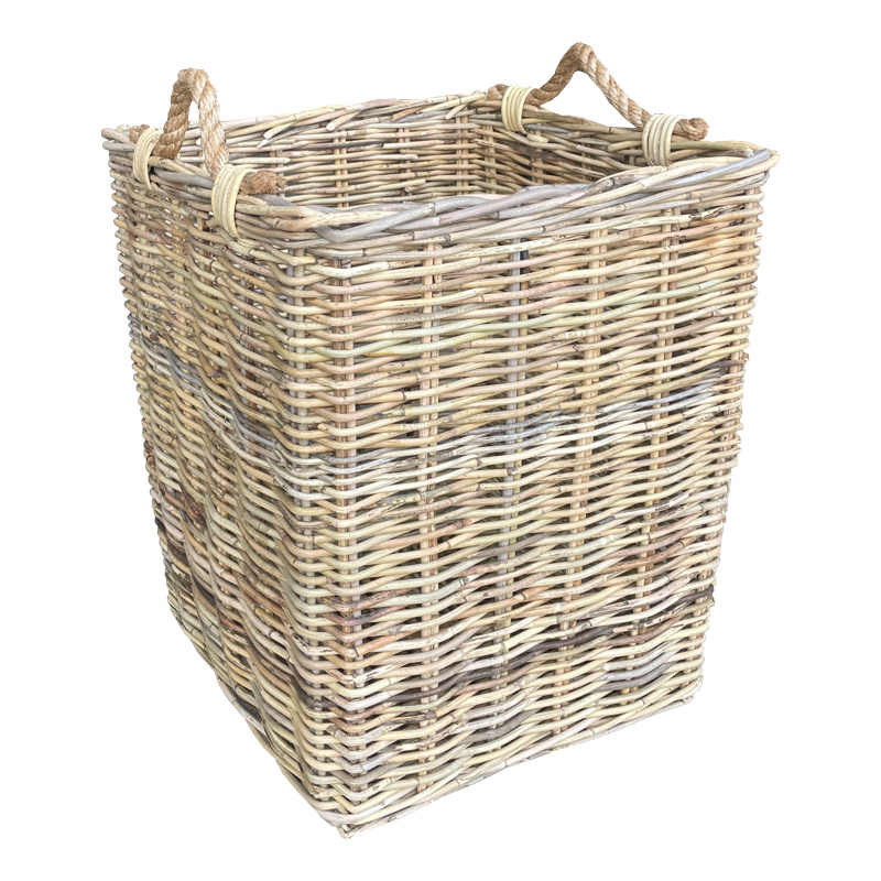 Rieten Mand Juul - 45x45xH53 cm - Sweet Living Shop