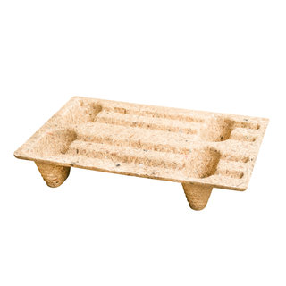 Houtvezel pallets kopen | Geperste houtvezelpallets | Logistiekonline.nl