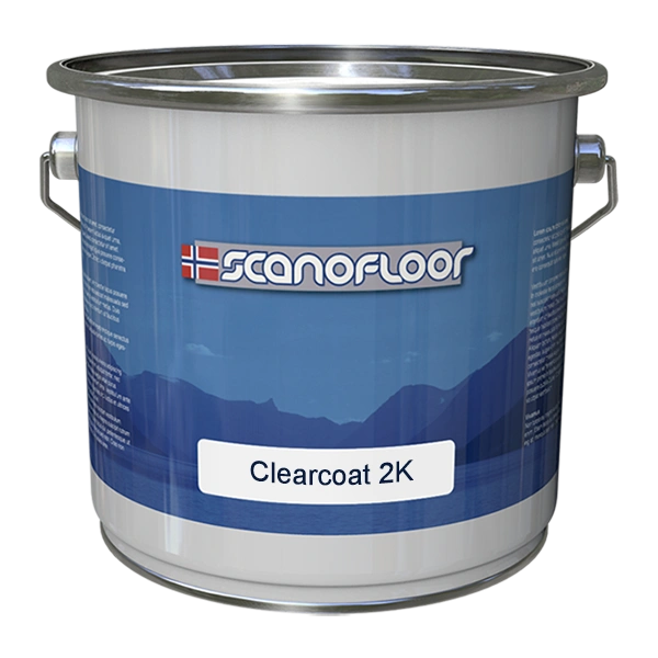 Clearcoat - Transparante 2-componenten vloerverf - Scanofloor Specialist