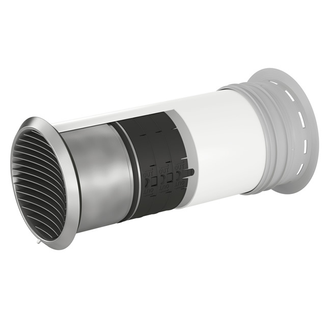 Muurdoorvoer 150 mm | Terugslagklep Thermobox | Compair Prime flow ...