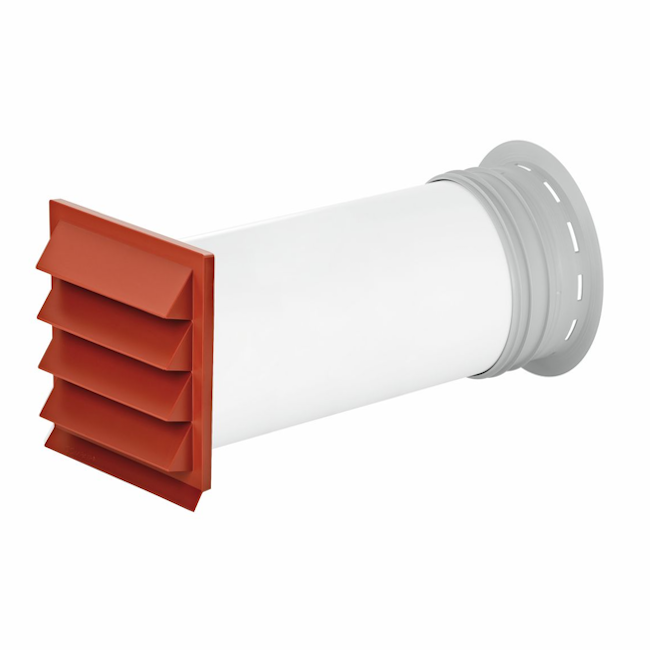Muurdoorvoer 150 mm Dampkap | Terugslagklep | Compair Prime ...
