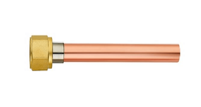 Flexflair FAS 5/8 naar 5/8 soldeer/pers koppeling 15cm verlengstuk ...