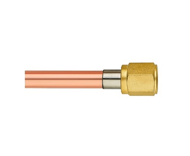 Flexflair FAS 3/8 soldeer/pers koppeling 6cm verlengstuk ...