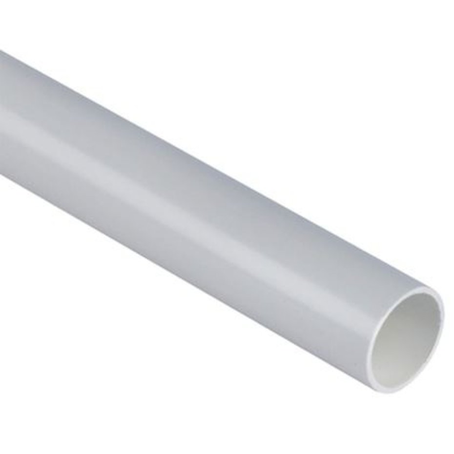 PVC afvoerbuis wit, 25mm L=2m - Mijnklimaatshop.nl