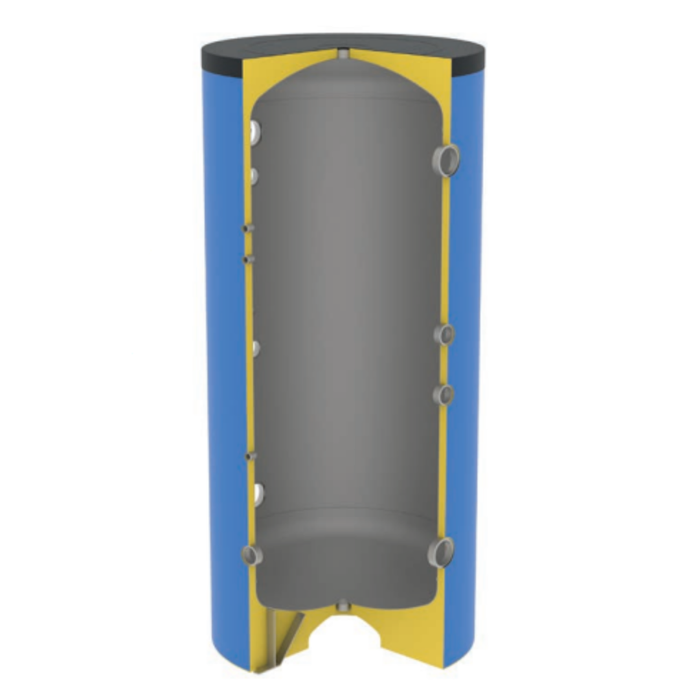 Fiorini geïsoleerde buffertank 300L - Mijnklimaatshop.nl