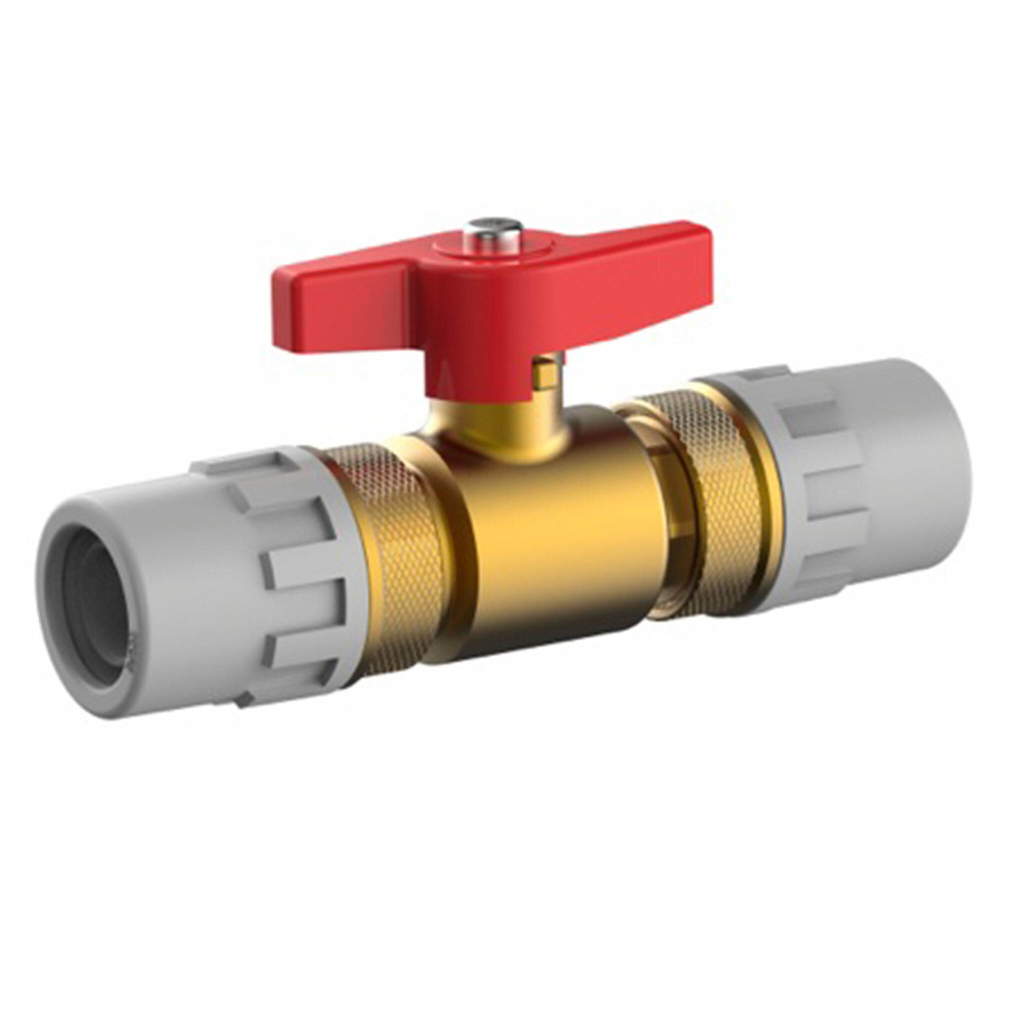 Aquatechnik Safety-Pol messing Kogelkraan 32 mm - Mijnklimaatshop.nl