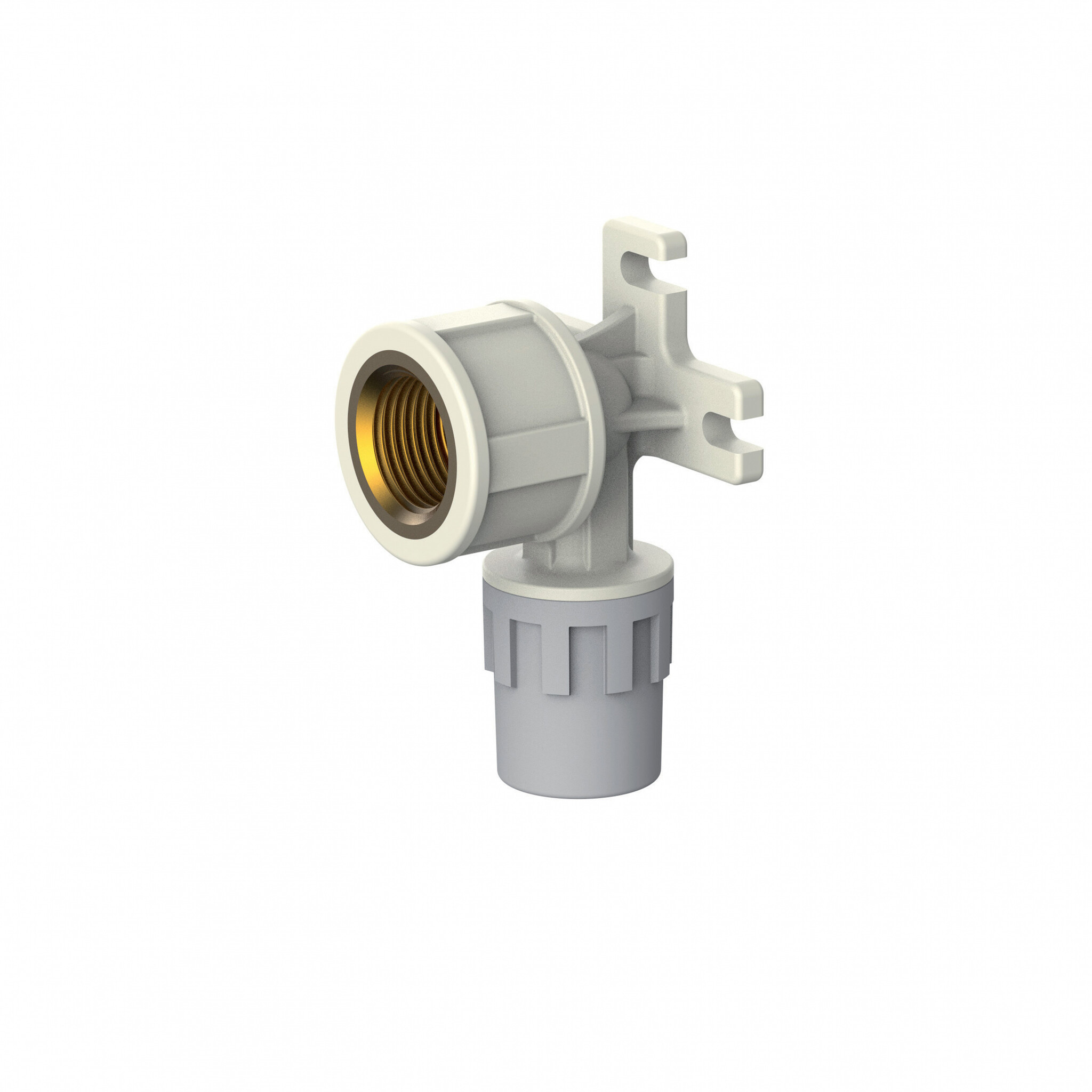 Aquatechnik Safety-pol muurplaat messing draad 20 mm x 2 - 1/2 ...