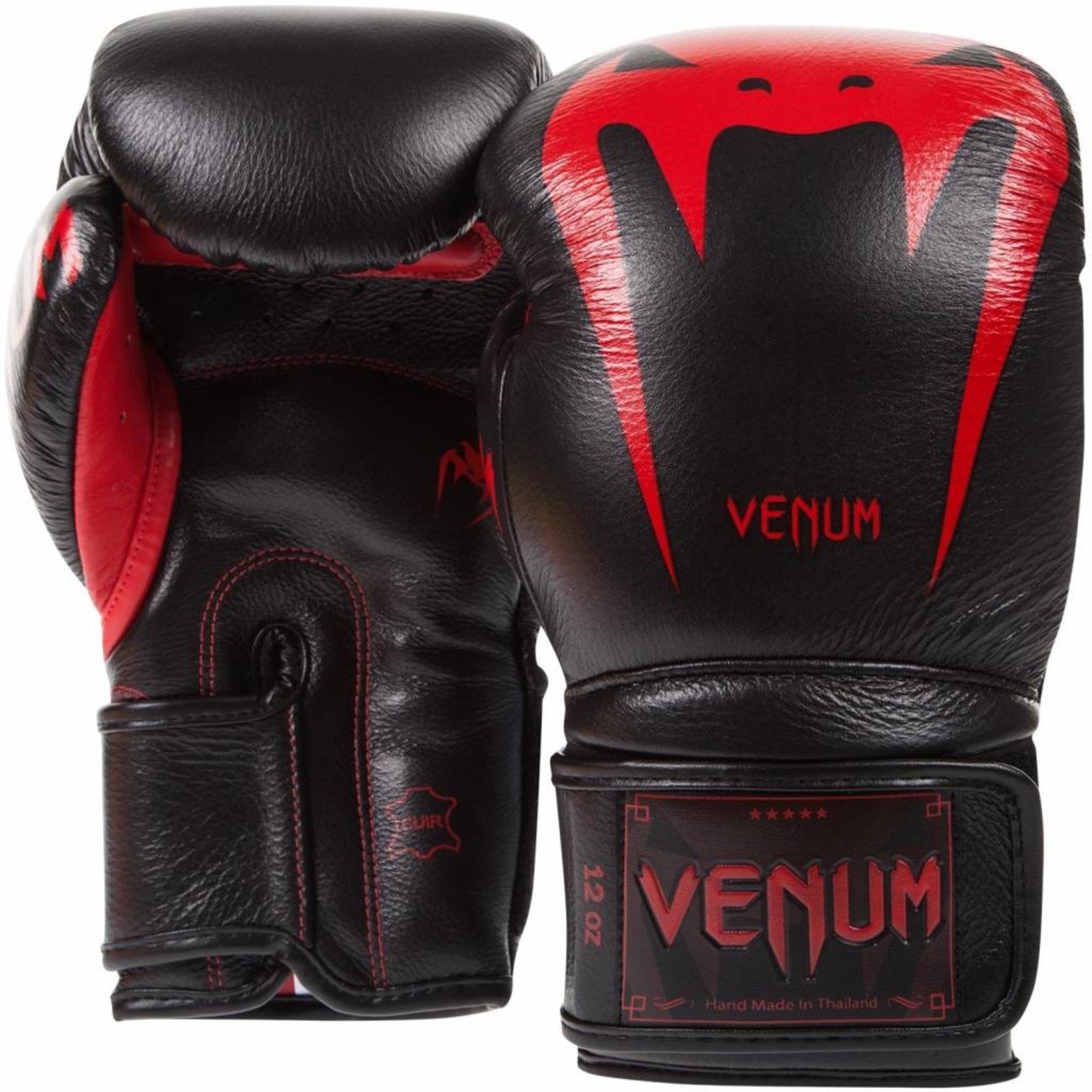 Venum Fightshop | Venum Box Handschuhe Giant Schwarz Rot - FIGHTWEAR ...