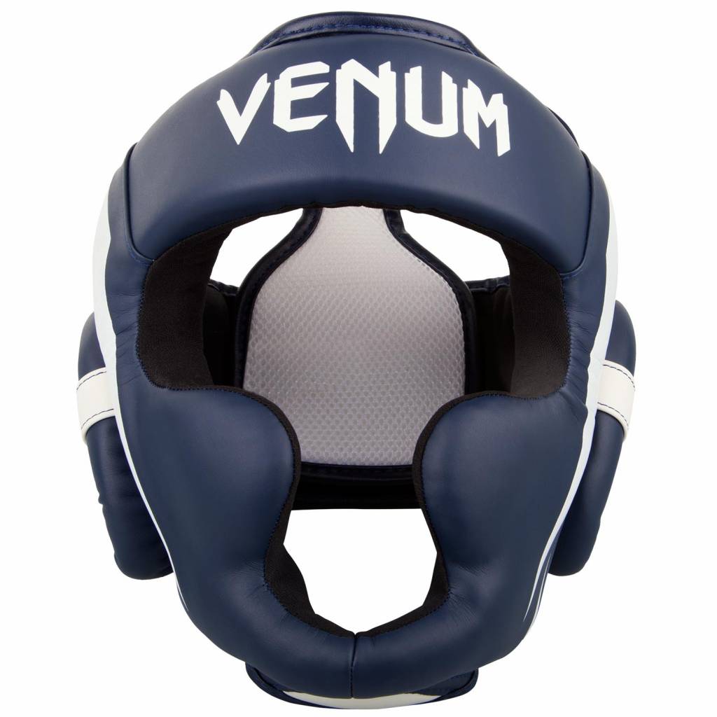 Venum Elite Headgear Navy Blue Head Protection - FIGHTWEAR SHOP EUROPE