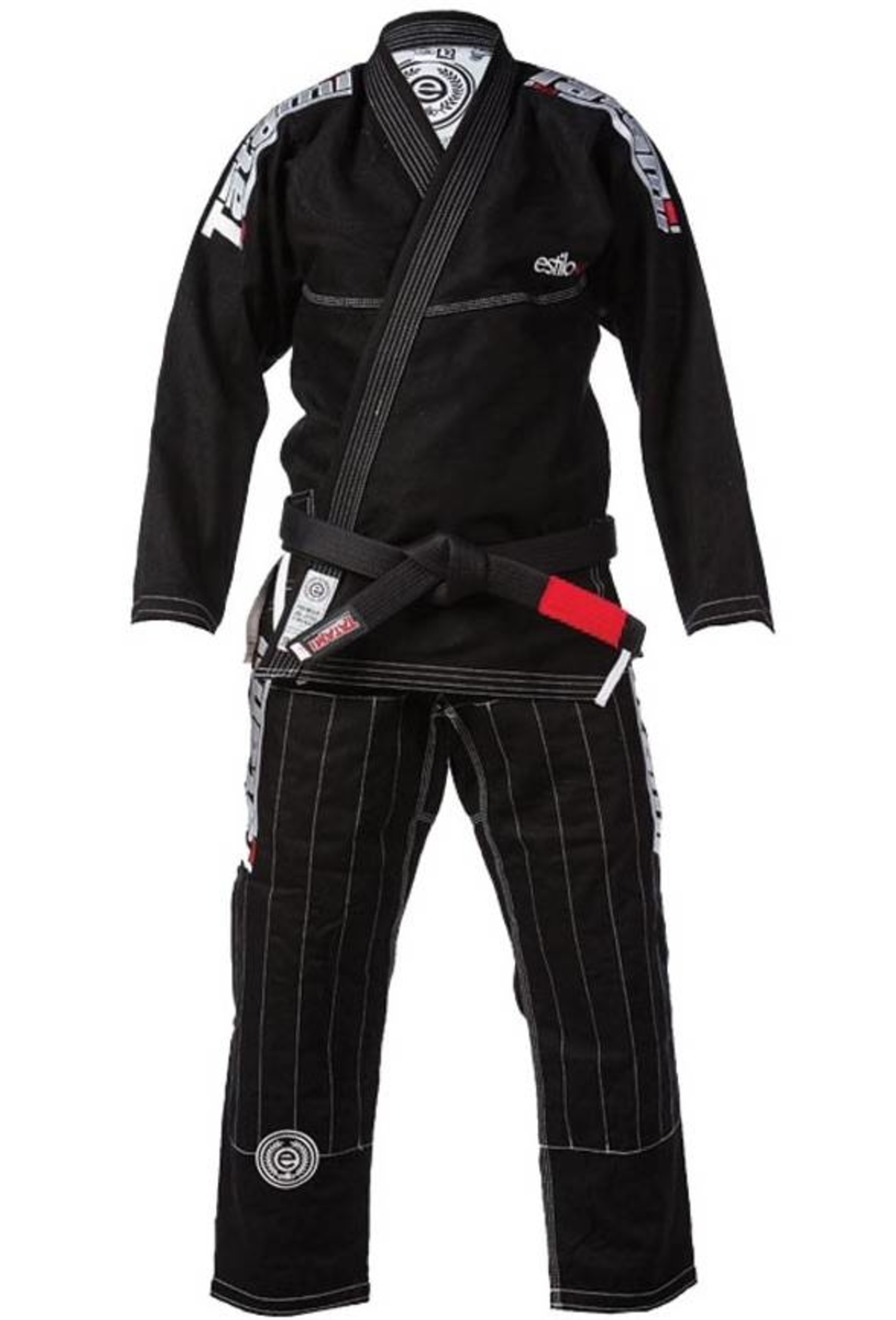 Tatami Estilo 5.0 Premier BJJ Gi Kimono Black White - FIGHTWEAR SHOP EUROPE