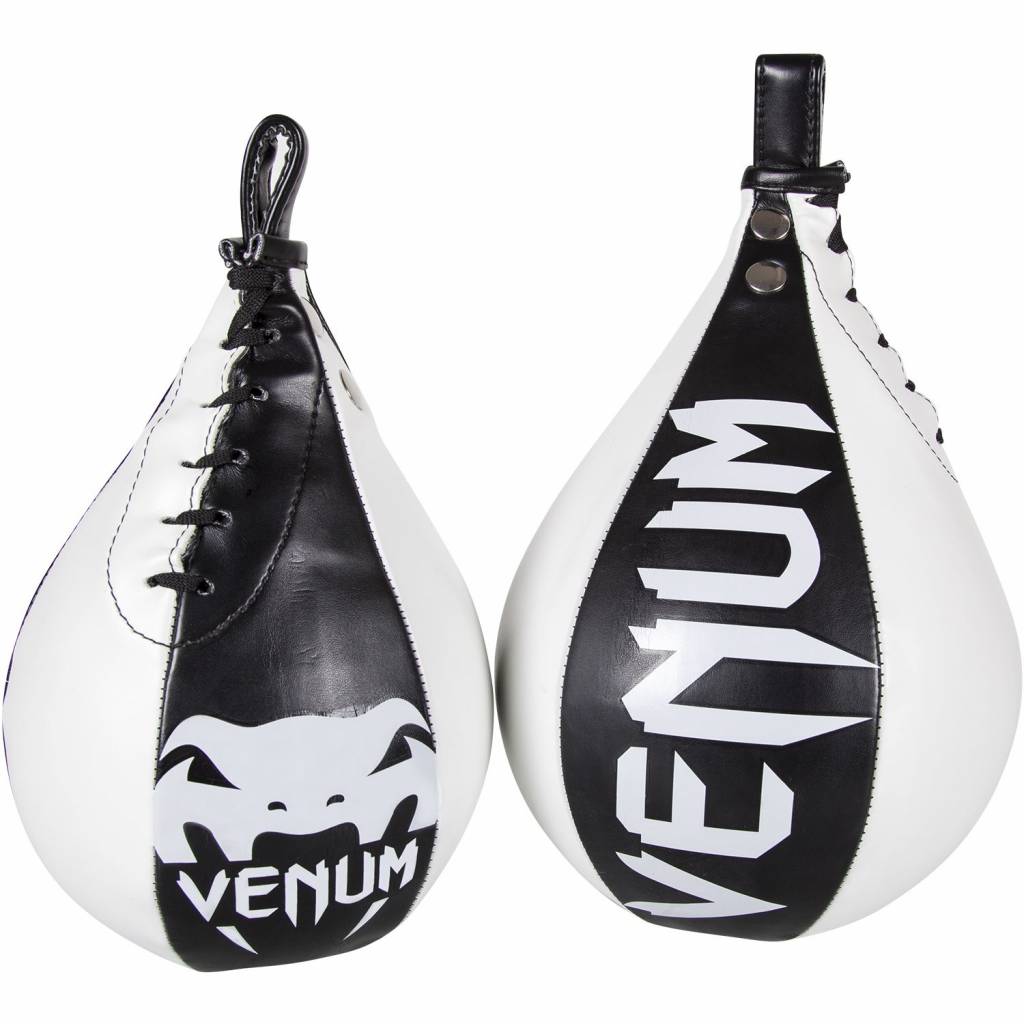 Venum Gear | Venum Speed Bag Skintex Leather Black Ice - FIGHTWEAR SHOP ...