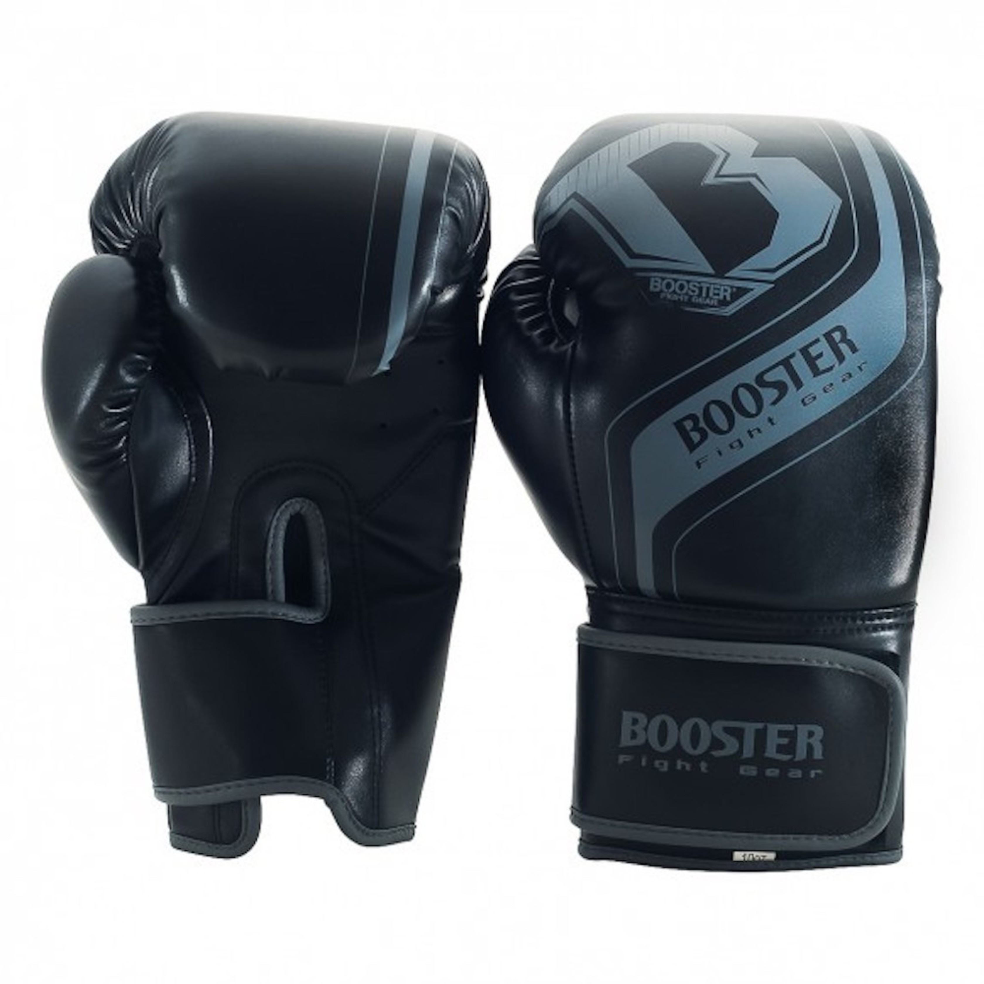 Booster BT Boxing Gloves Enforcer Black Grey - FIGHTWEAR SHOP EUROPE