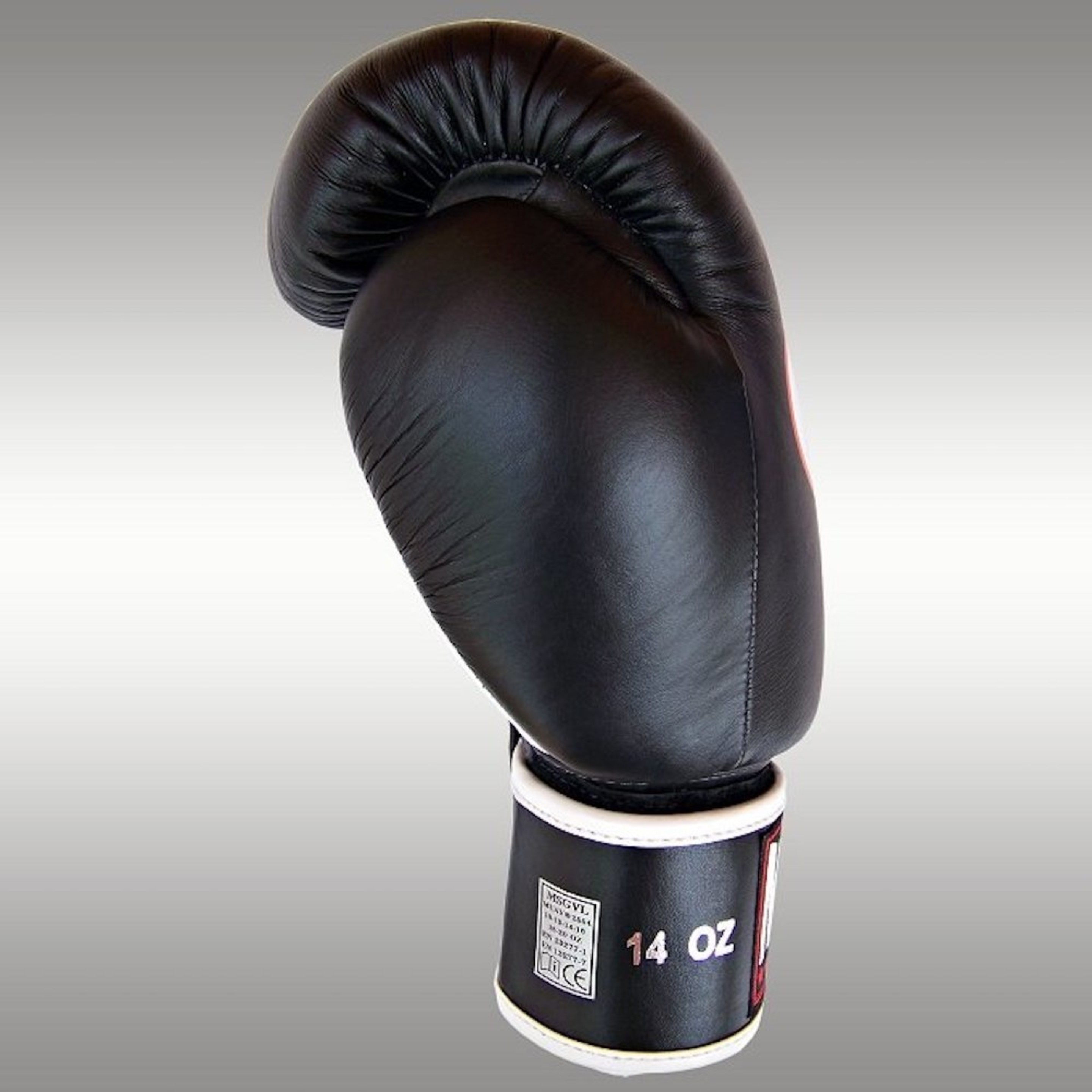 MUAY® Premium Boxhandschuhe aus Leder Schwarz Silber - FIGHTWEAR SHOP ...