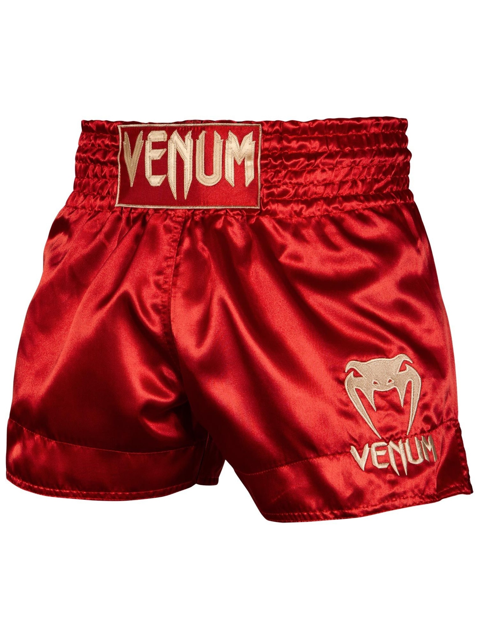 Venum Muay Thai Klassisches Kickbox Shorts Rot - FIGHTWEAR SHOP DEUTSCHLAND