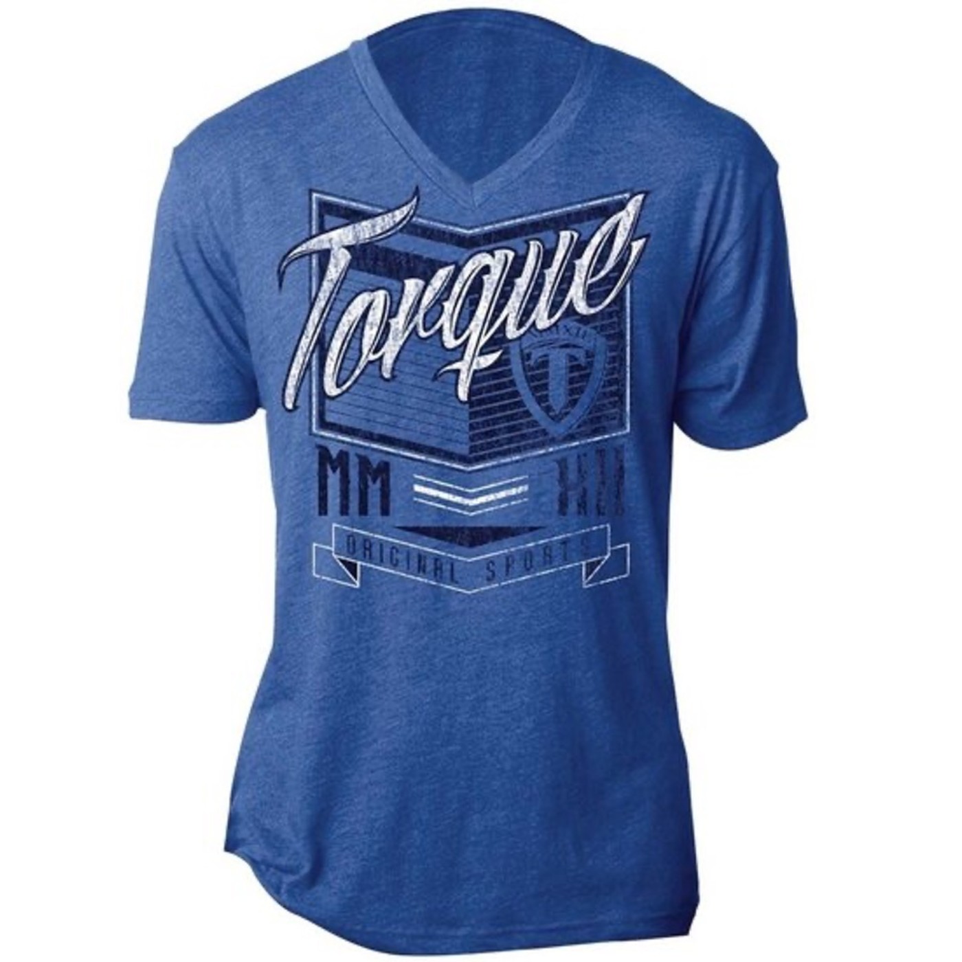 Torque Vertex T Shirt Blue - FIGHTWEAR SHOP EUROPE
