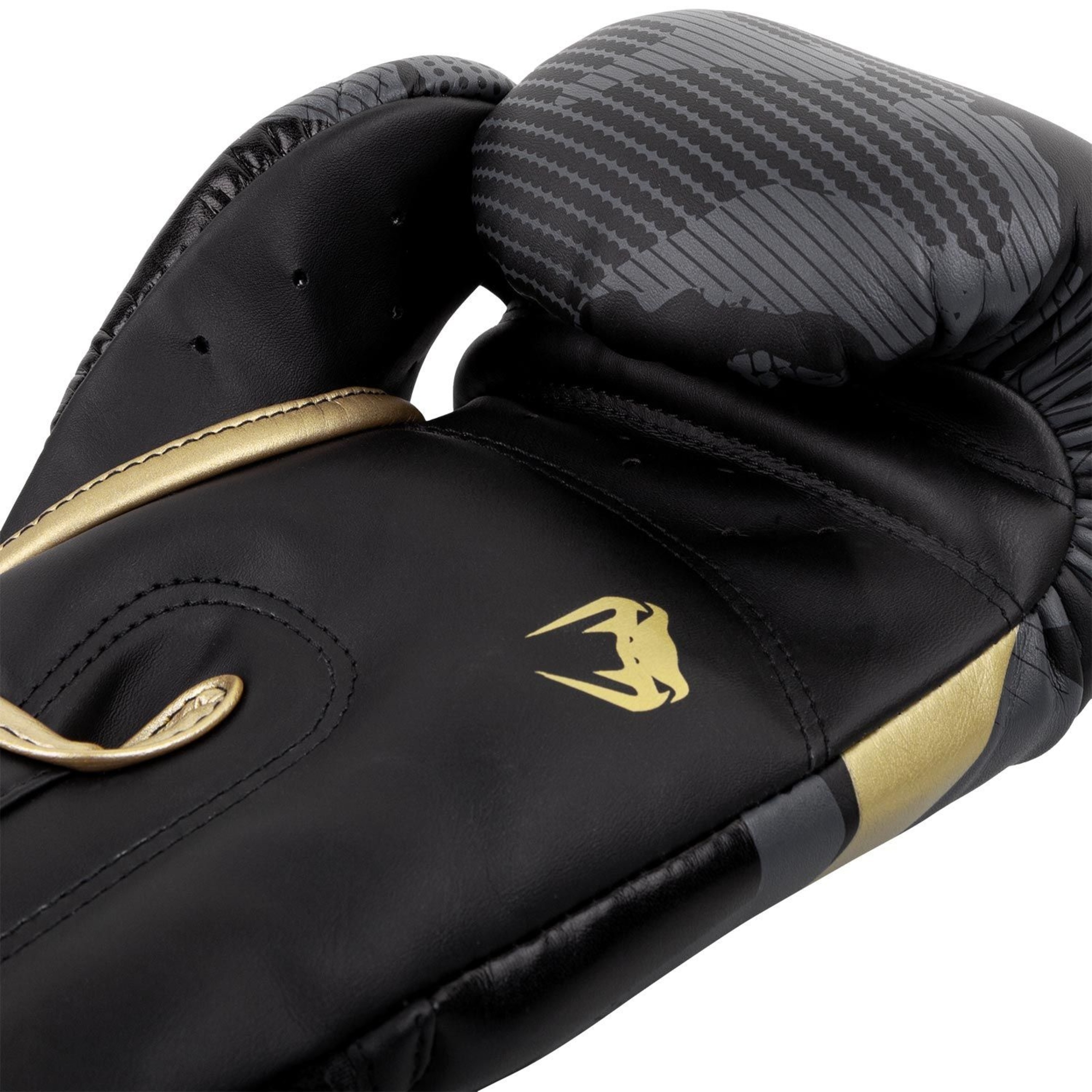 Venum Boxing Gloves Elite Dark Camo Gold - FIGHTWEAR SHOP EUROPE