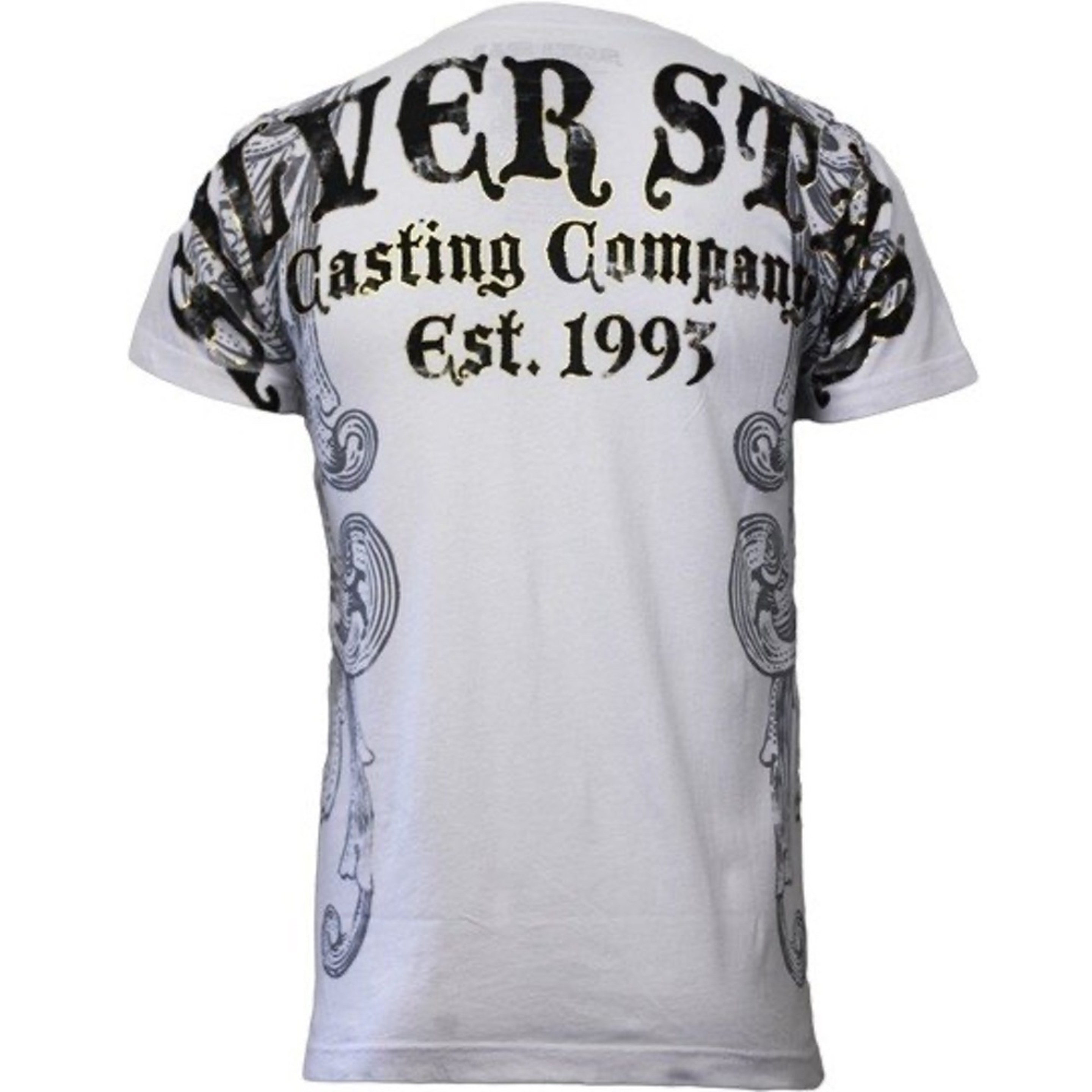 Silver Star T Shirts 100 Dollar Foil by Silver Star White - FIGHTWEAR ...