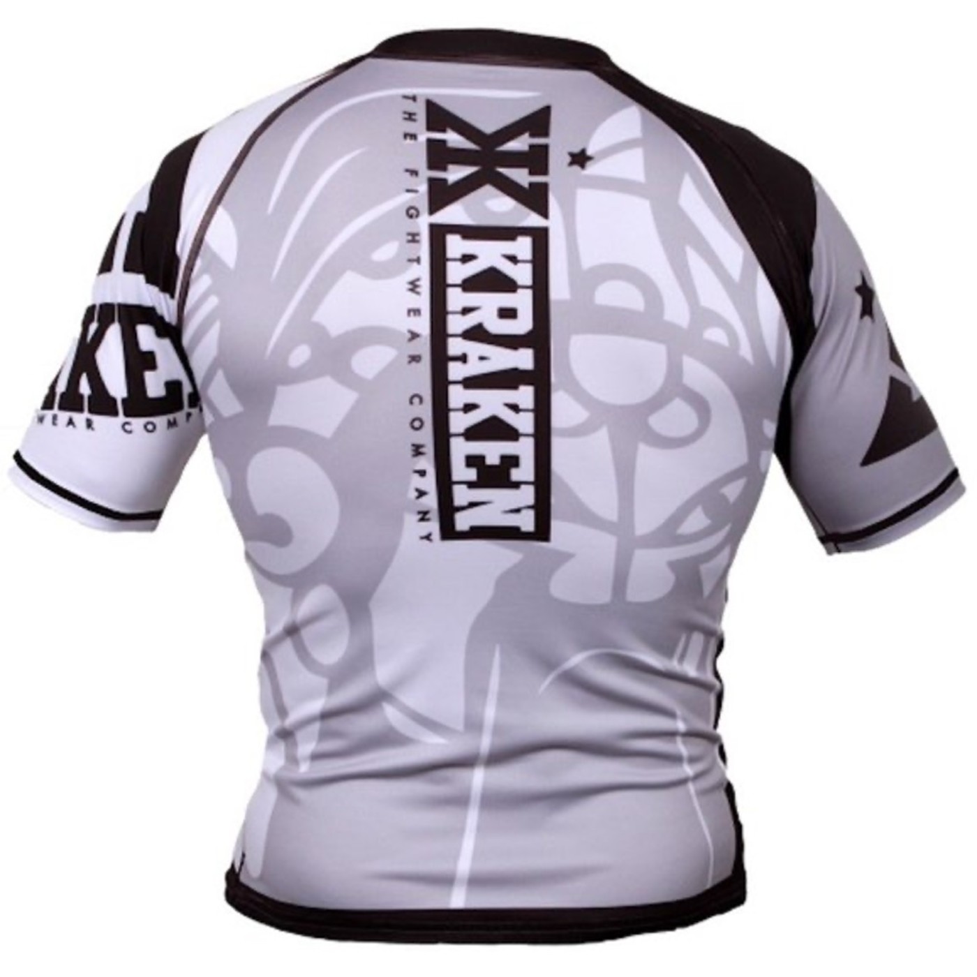 Kraken Wear Rash Guard The M4SK Black Ice - FIGHTWEAR SHOP EUROPE