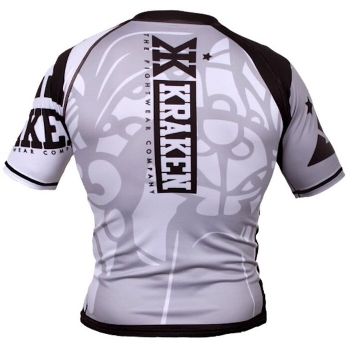 Kraken Wear Rash Guard The M4SK Black Ice - FIGHTWEAR SHOP EUROPE
