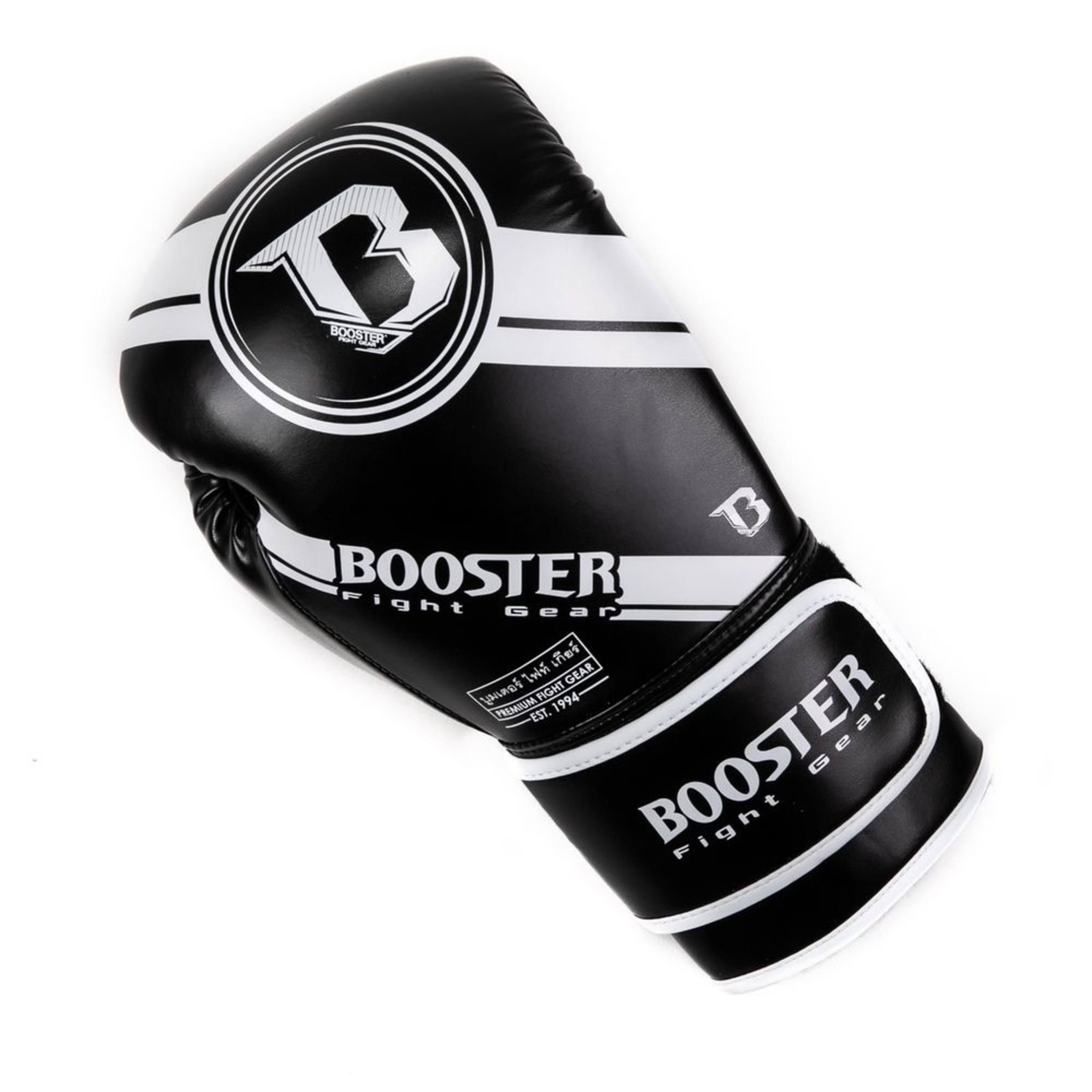 Booster Boxing Gloves BG Premium Striker 1 Black White - FIGHTWEAR SHOP ...