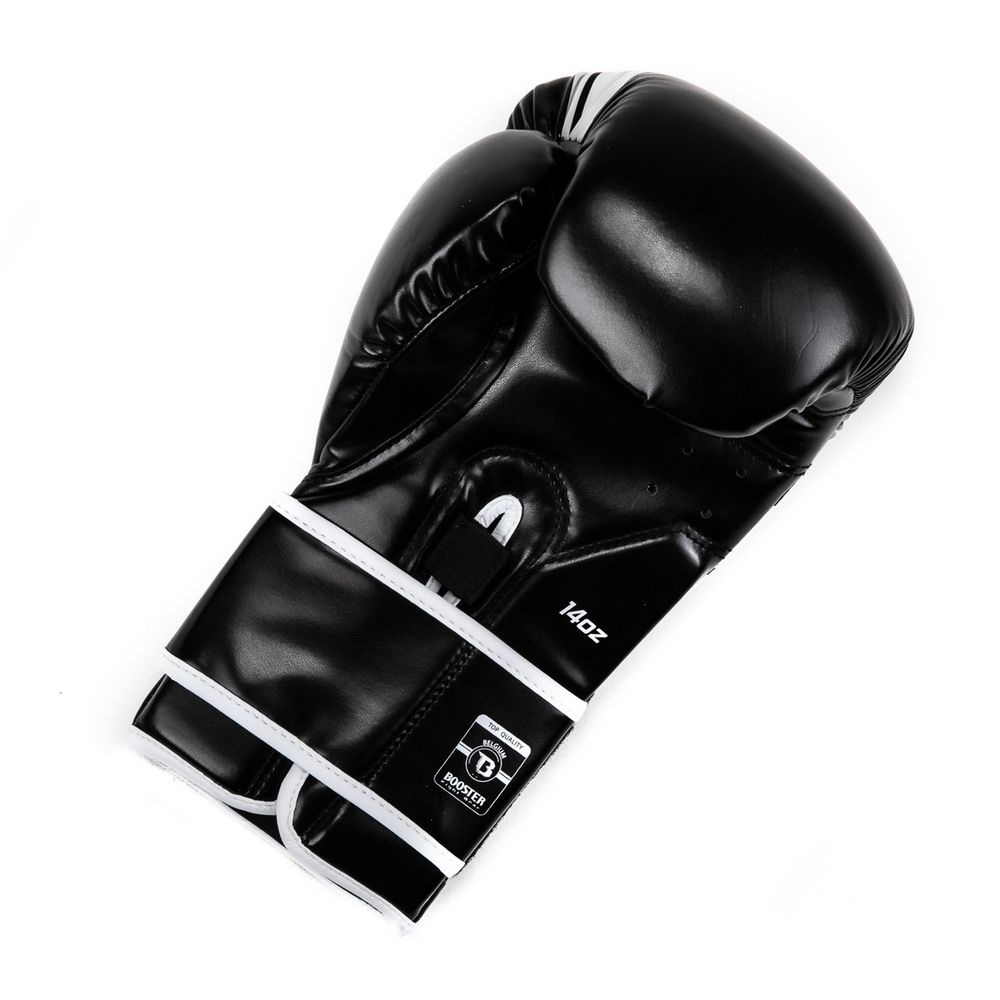 Booster Boxing Gloves BG Premium Striker 1 Black White - FIGHTWEAR SHOP ...