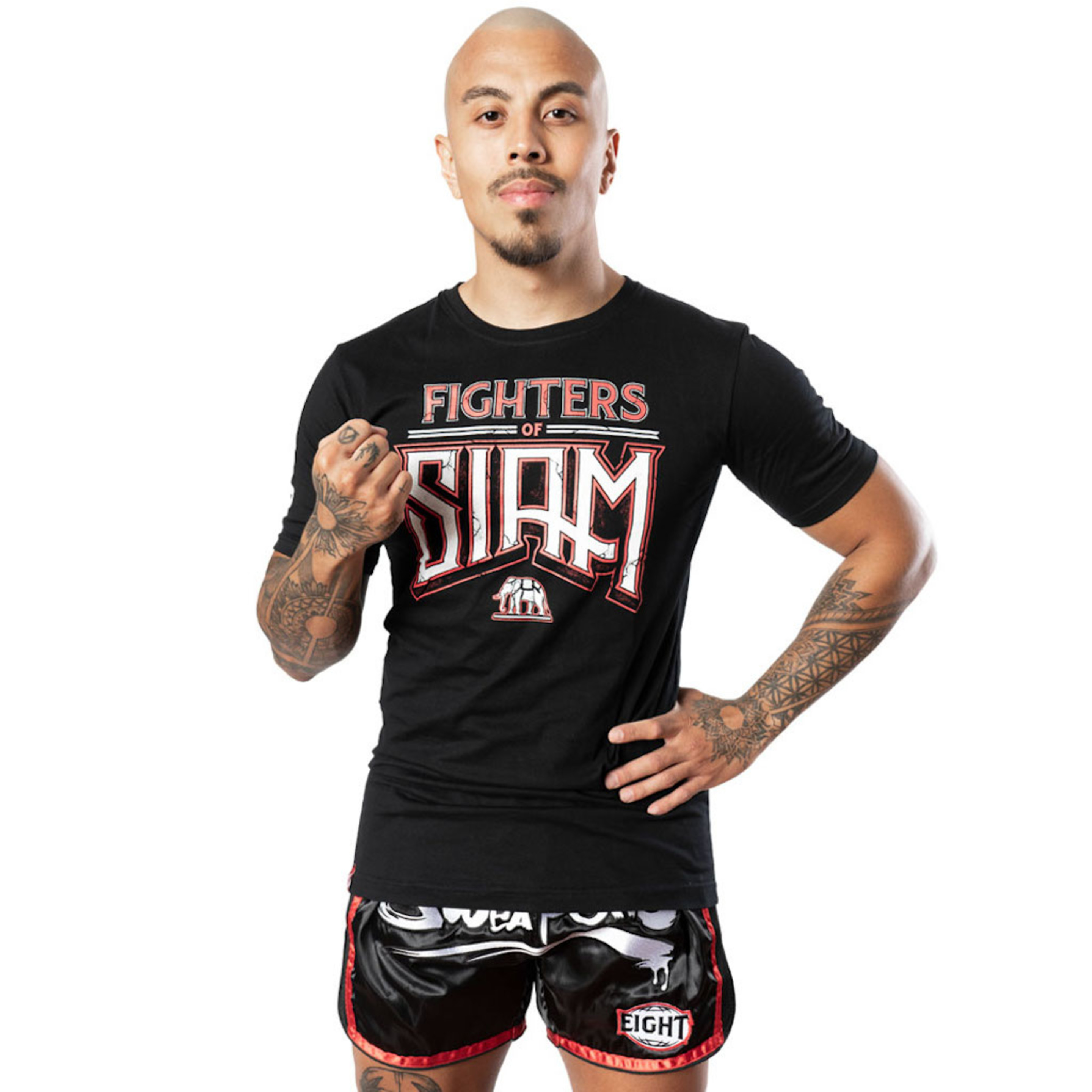 8 Weapons T Shirt Fighters of Siam | Muay Thai Clothing - FIGHTWEAR ...