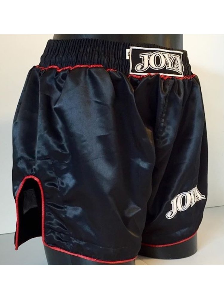Joya Kickboxing Shorts Fighter Black Red - FIGHTWEAR SHOP EUROPE