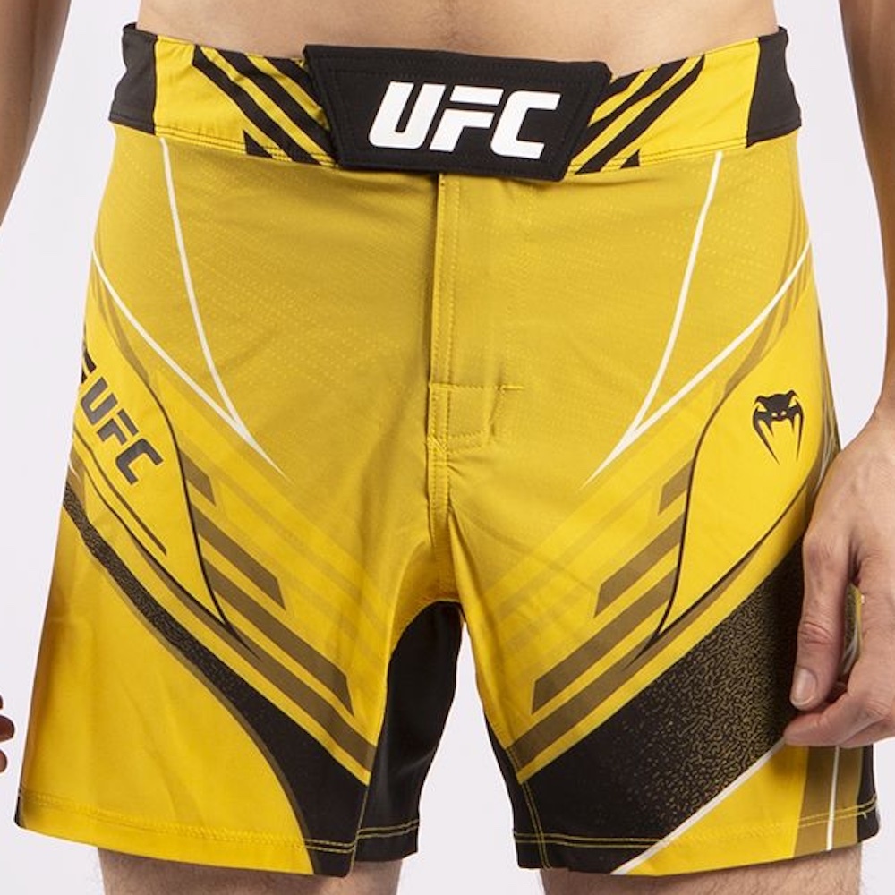 UFC x Venum Pro Line Men's Fight Shorts Yellow - Fightwear Shop - Europe