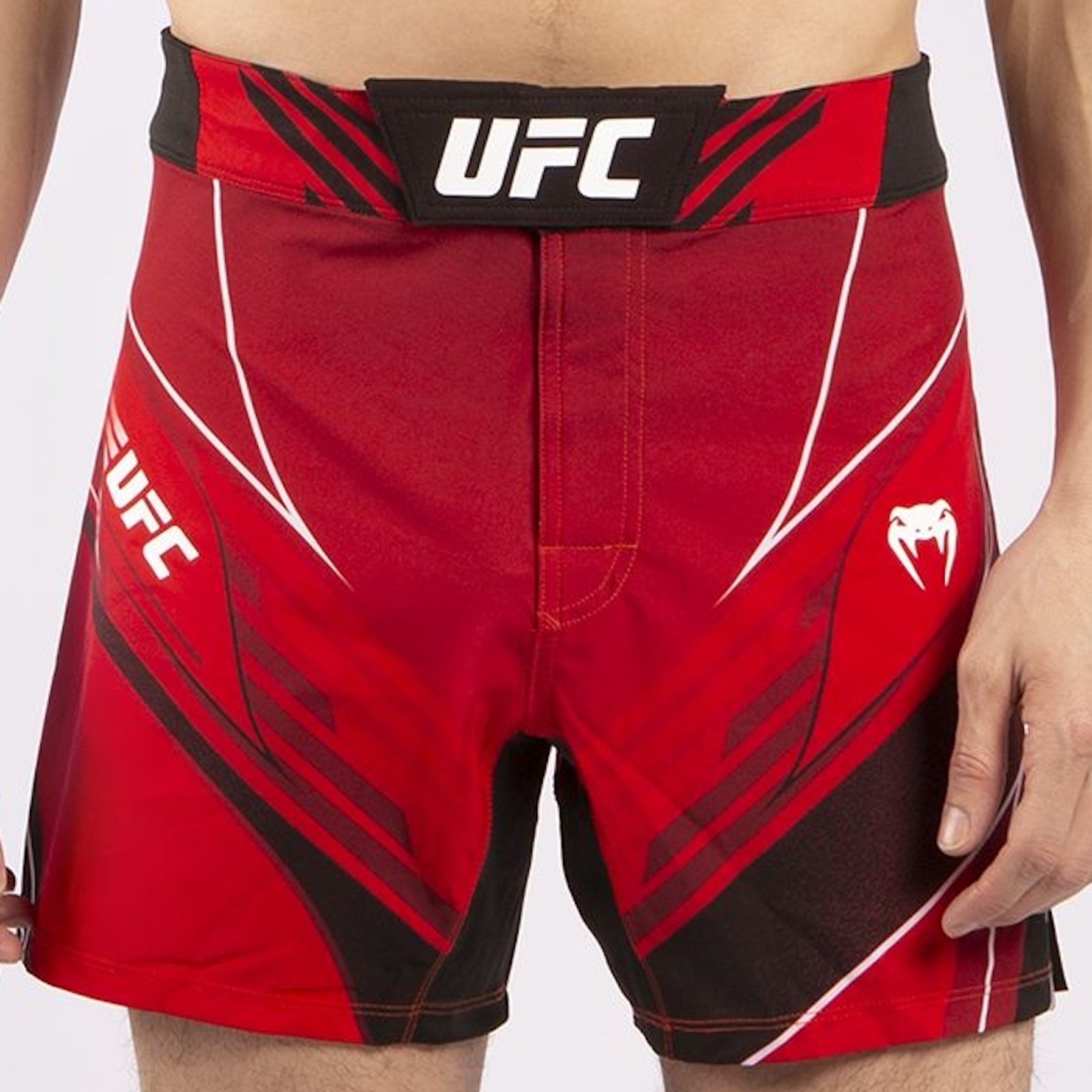 UFC x Venum Pro Line Herren Fightshorts Rot - FIGHTWEAR SHOP DEUTSCHLAND