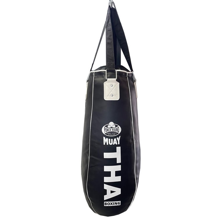 Punch Round™ Tear Drop Punching Bag Pro Series NT 90 cm Black White ...