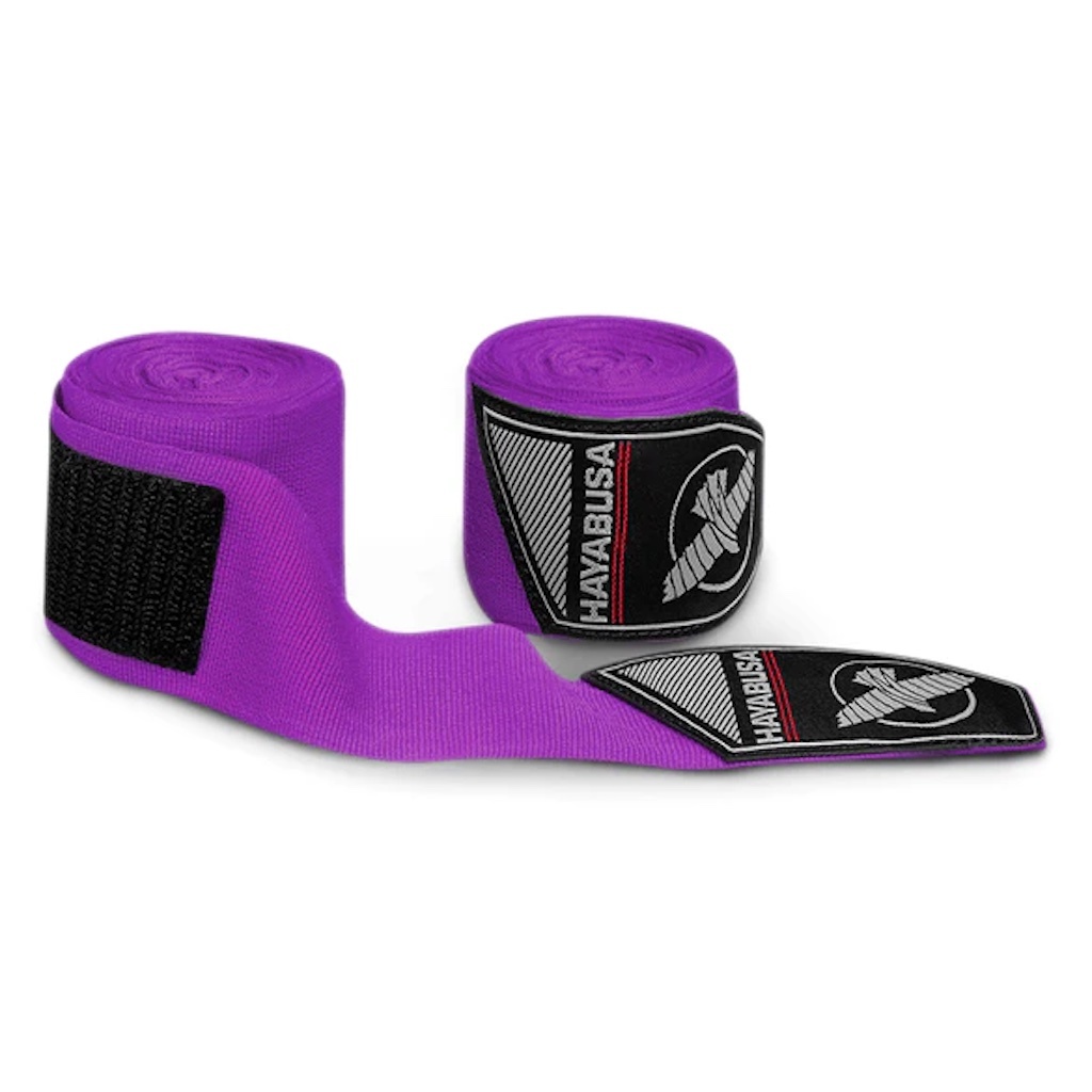 Hayabusa Perfect Stretch Boxing Hand Wraps 460 cm Purple - Fightwear ...