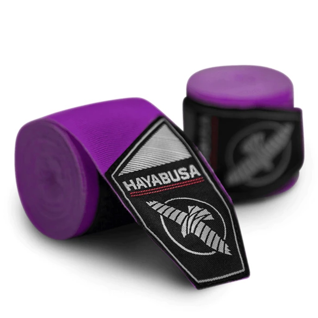 Hayabusa Perfect Stretch Boxing Hand Wraps 460 cm Purple - FIGHTWEAR ...