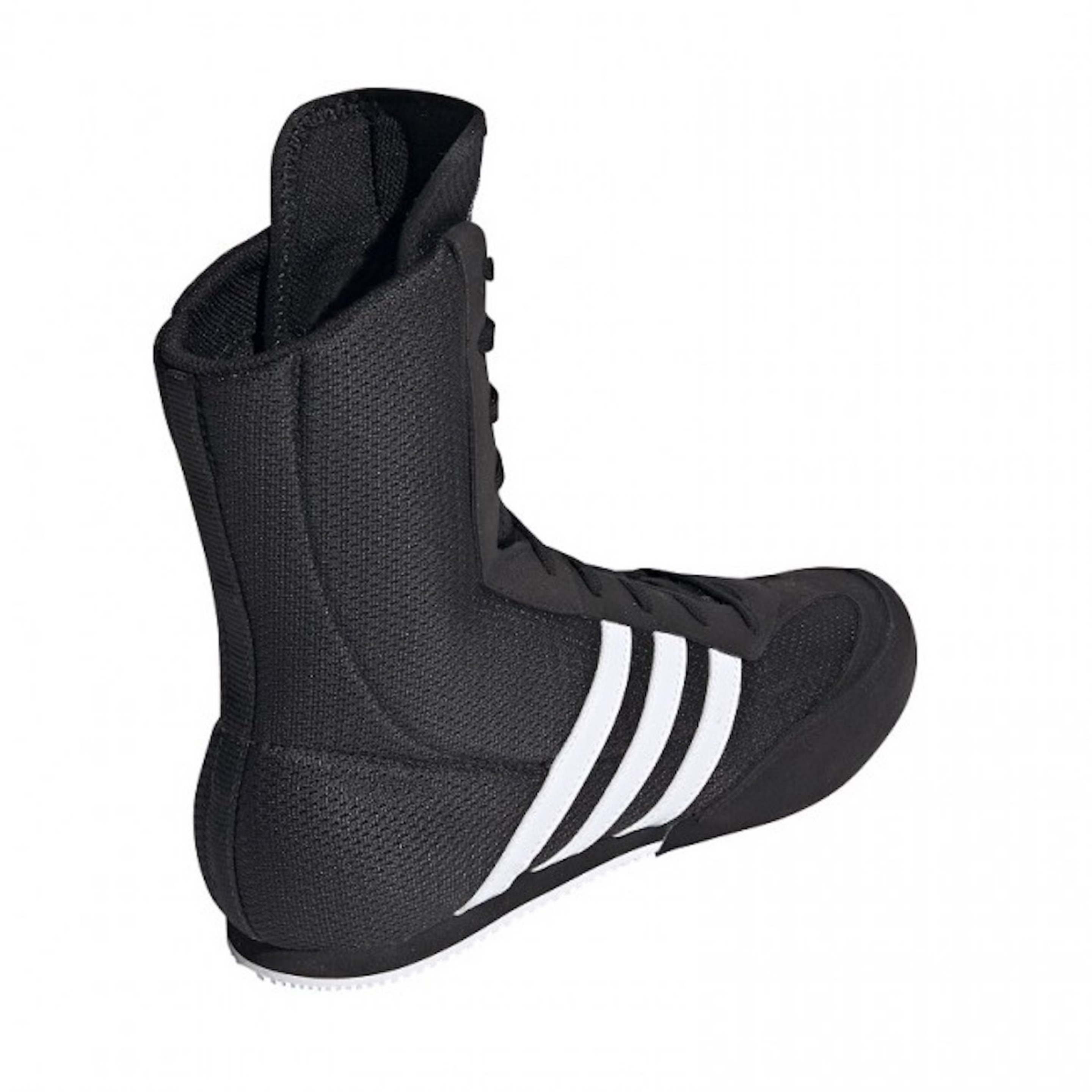 Adidas Boxing Shoes Box-Hog 2.0 Black White - FIGHTWEAR SHOP EUROPE