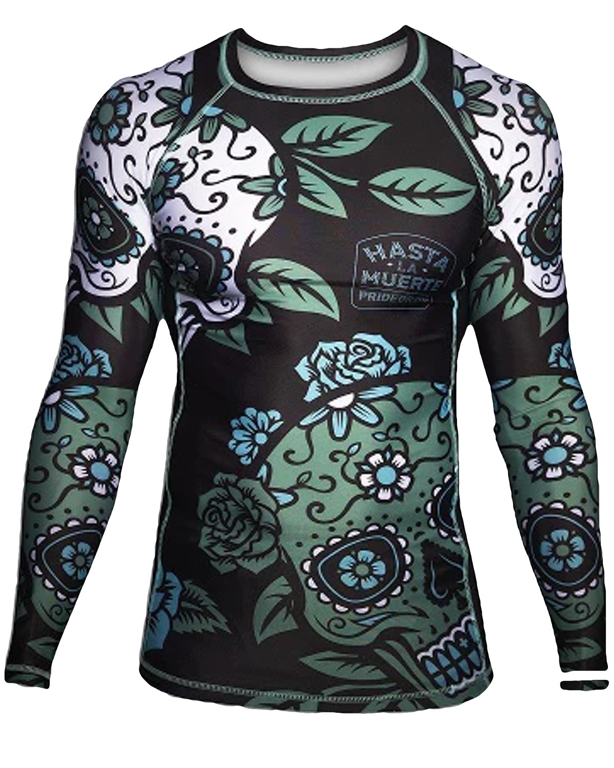 PRiDE of Die Hasta La Muerte Until Death Rash Guard - Fightwear Shop - Europe
