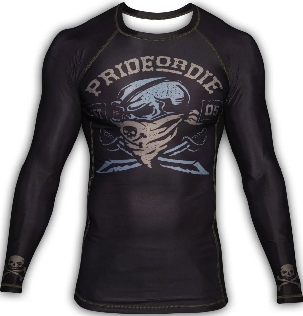 PRiDE or Die Pirate Rash Guard - FIGHTWEAR SHOP EUROPE