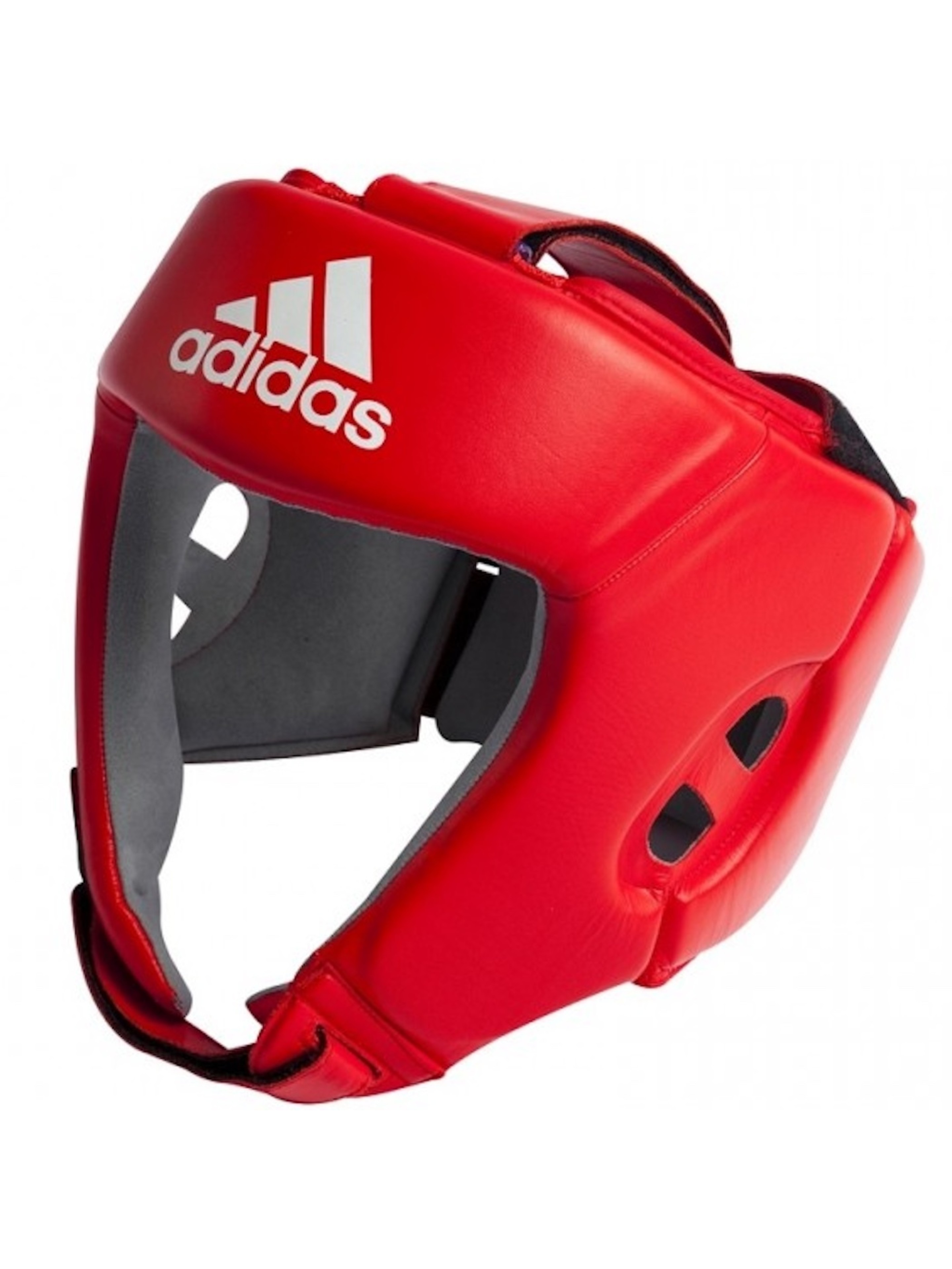 Adidas AIBA Professional Headguard Boxing Red - FIGHTWEAR SHOP EUROPE