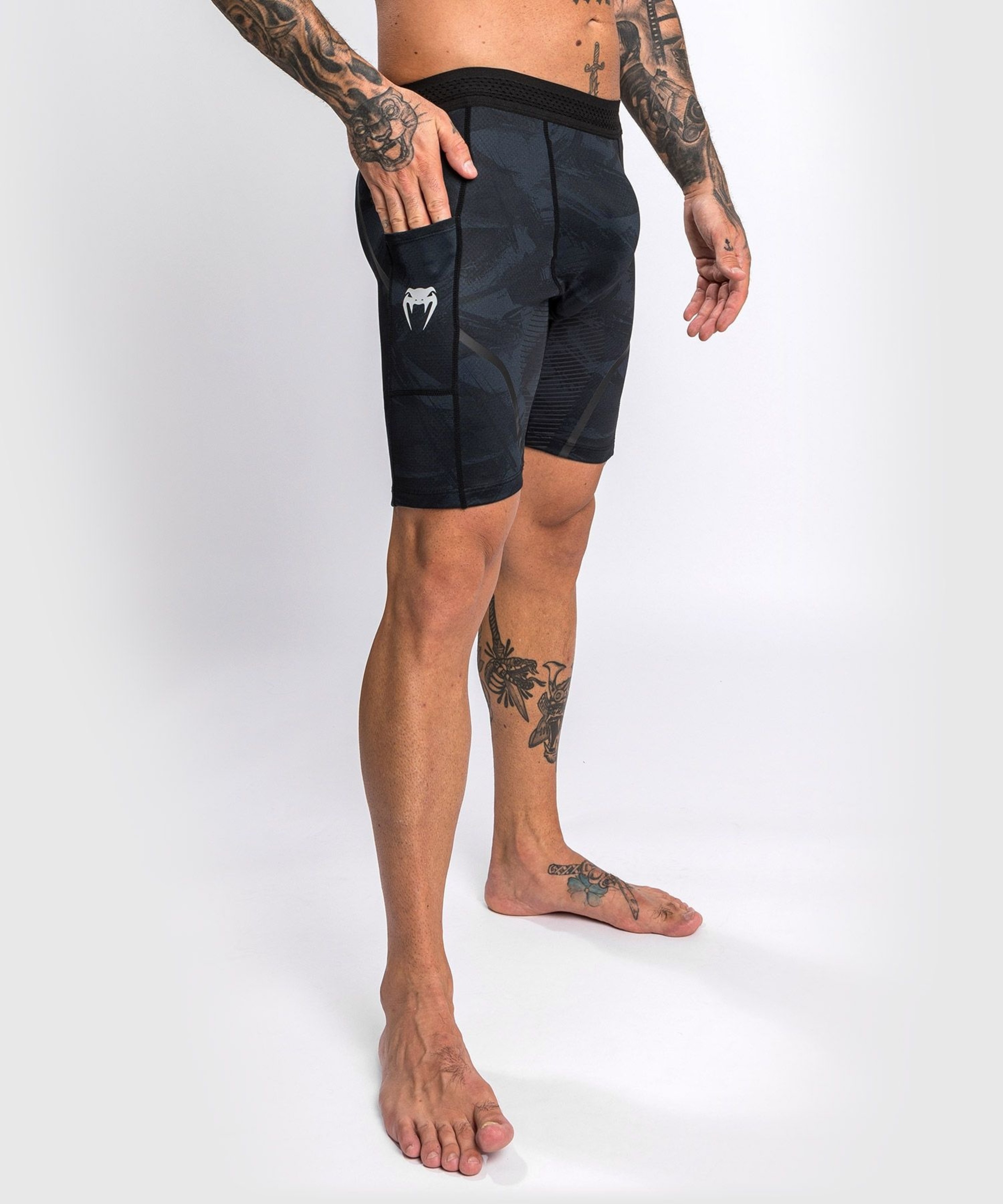 Venum Electron 3.0 Vale Tudo Compression Short Black - FIGHTWEAR SHOP ...
