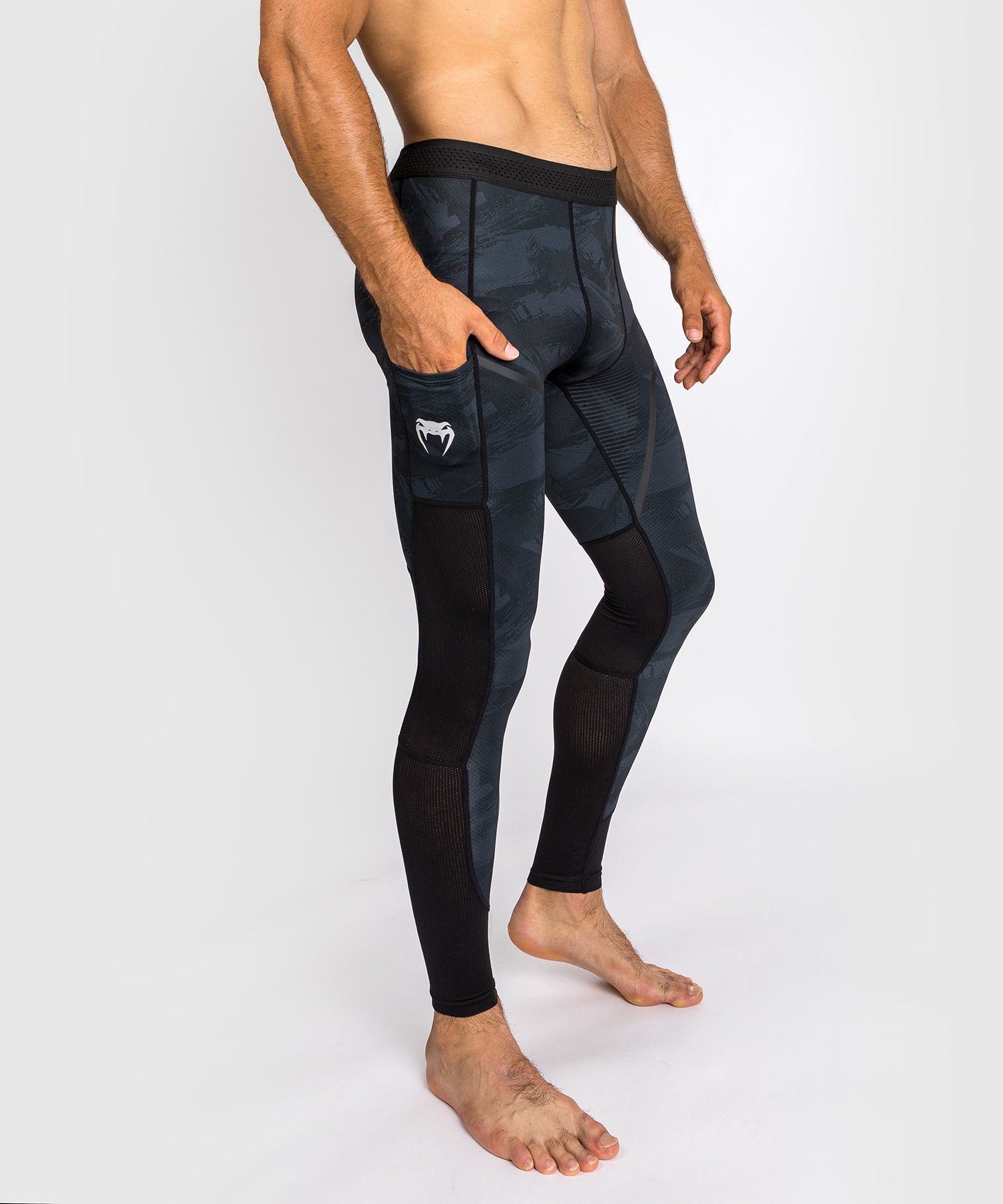 Venum Electron 3.0 Sports Legging Tights Spats Black - Fightwear Shop ...